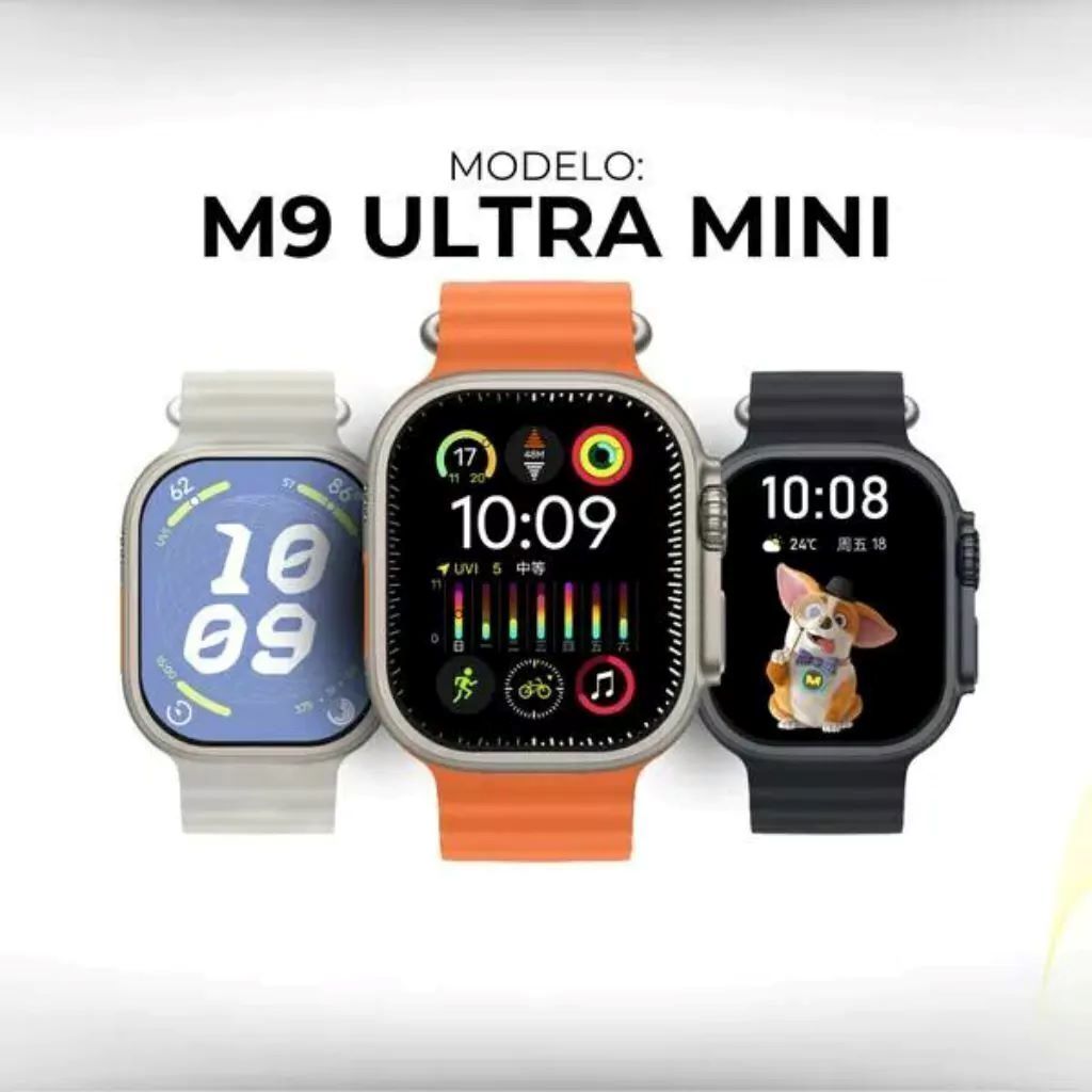 Relógio Smartwatch M9 Ultra Mini - Série 9 - 2024 | Shopee Brasil