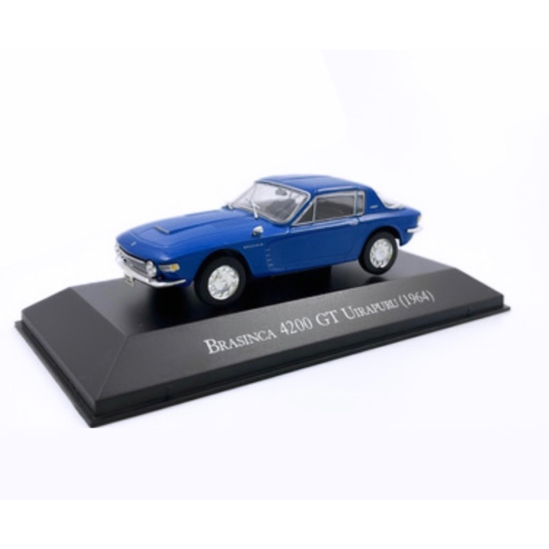 Miniatura Brasinca 4200 GT Uirapuru 1964 1:43 Inesqueciveis do Brasil ...