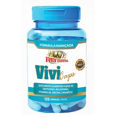 Vivi Caps 120Caps 500mg - Rei Terra | Shopee Brasil