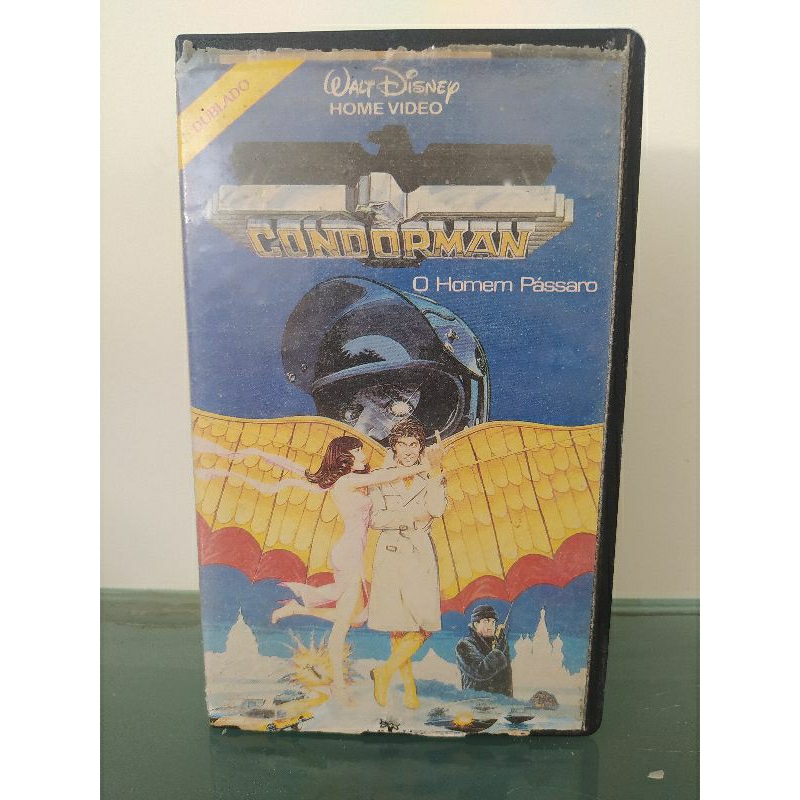 VHS Condor Man - O Homem Pássaro | Shopee Brasil