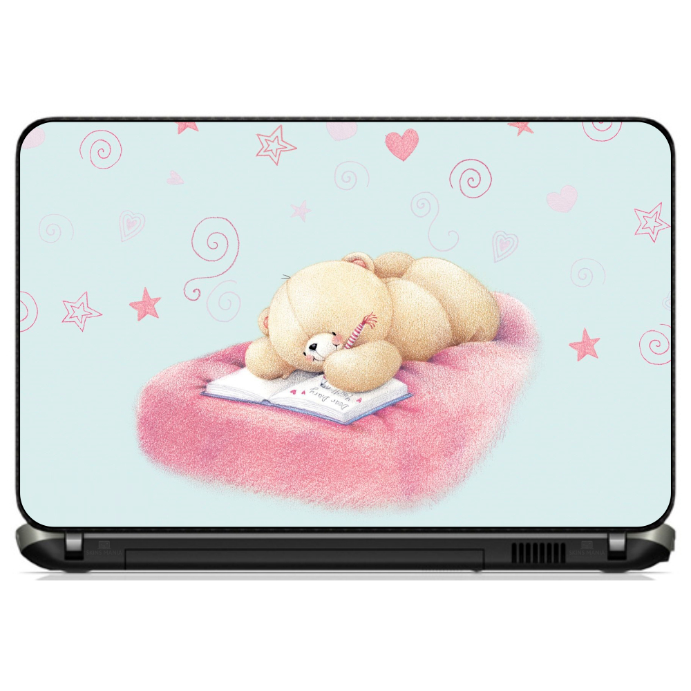 Adesivo Personalizado Skin Pelicula Notebook Macbook Tablet Ursinho ...