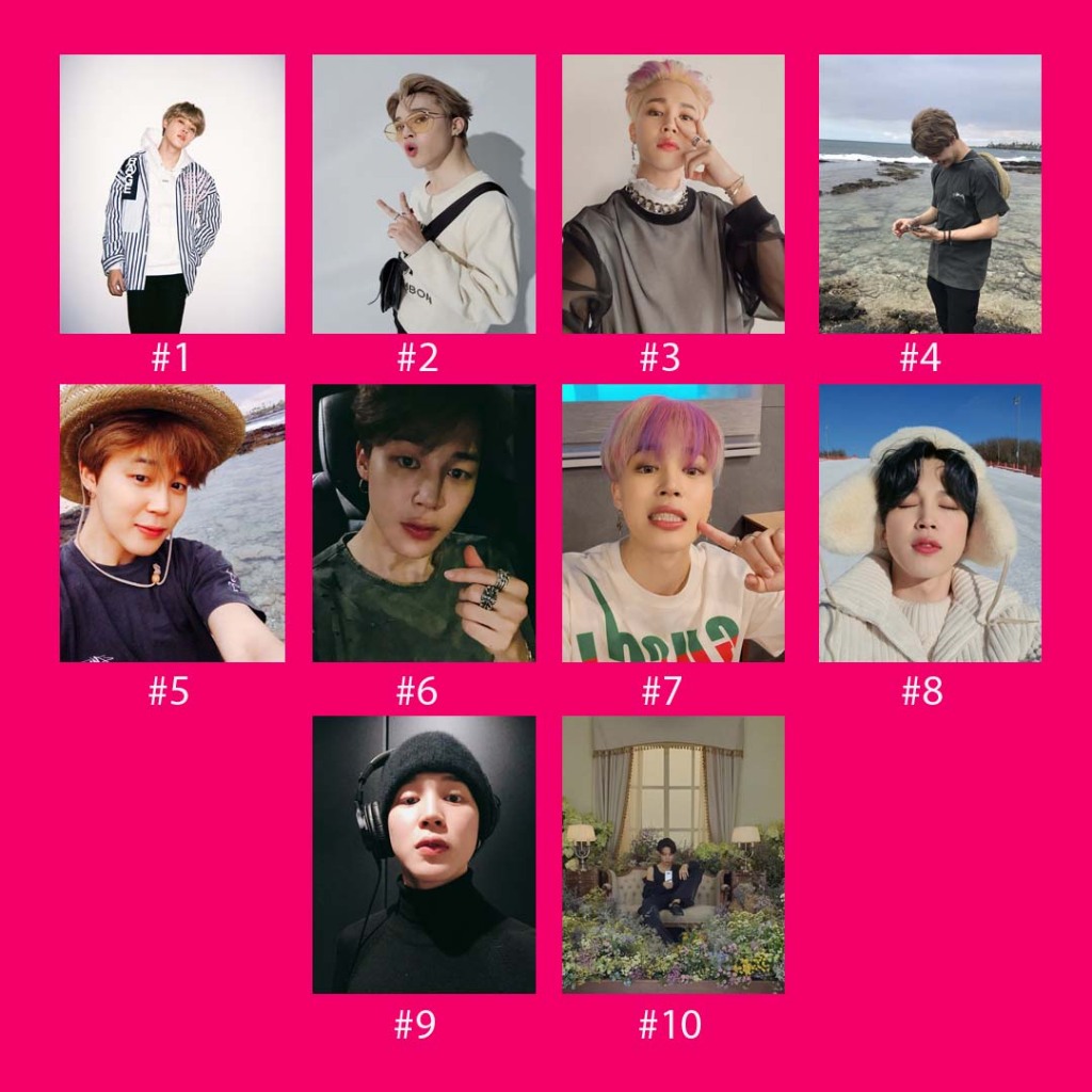Jimin (BTS) - Pack Fotos 02 (Leia a descrição) | Shopee Brasil