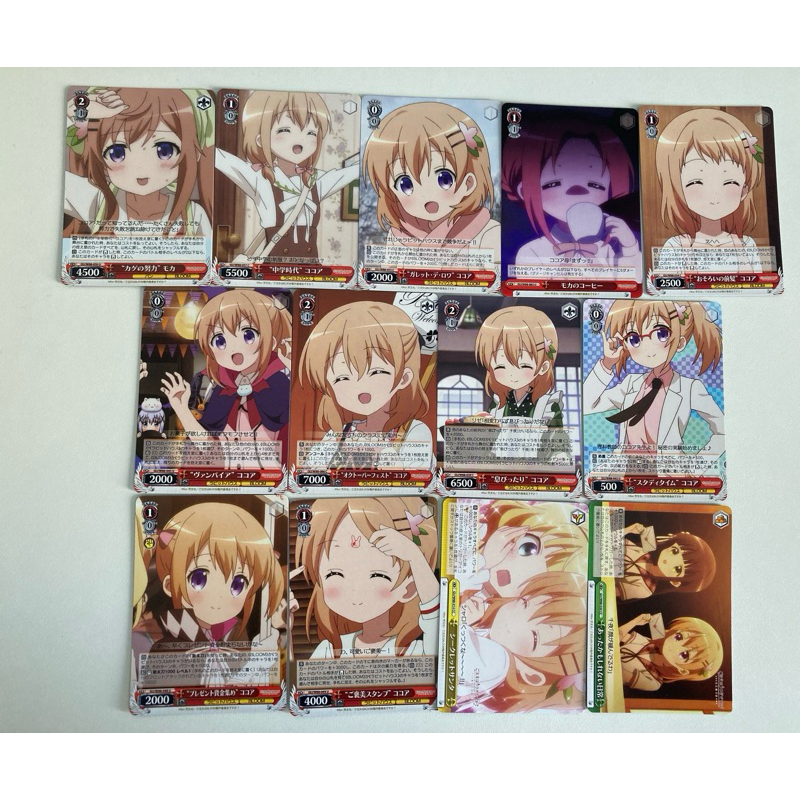 Cartas Originais de Cocoa Hoto Mocha Hoto de Is the Order a Rabbit ...