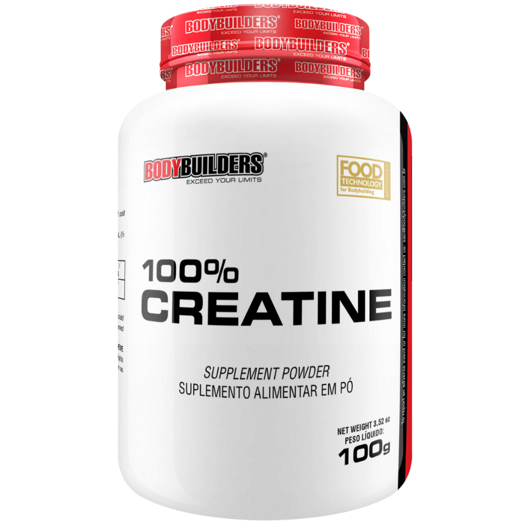 Creatina Monohidratada 100g 100 Pura Importada Bodybuilders