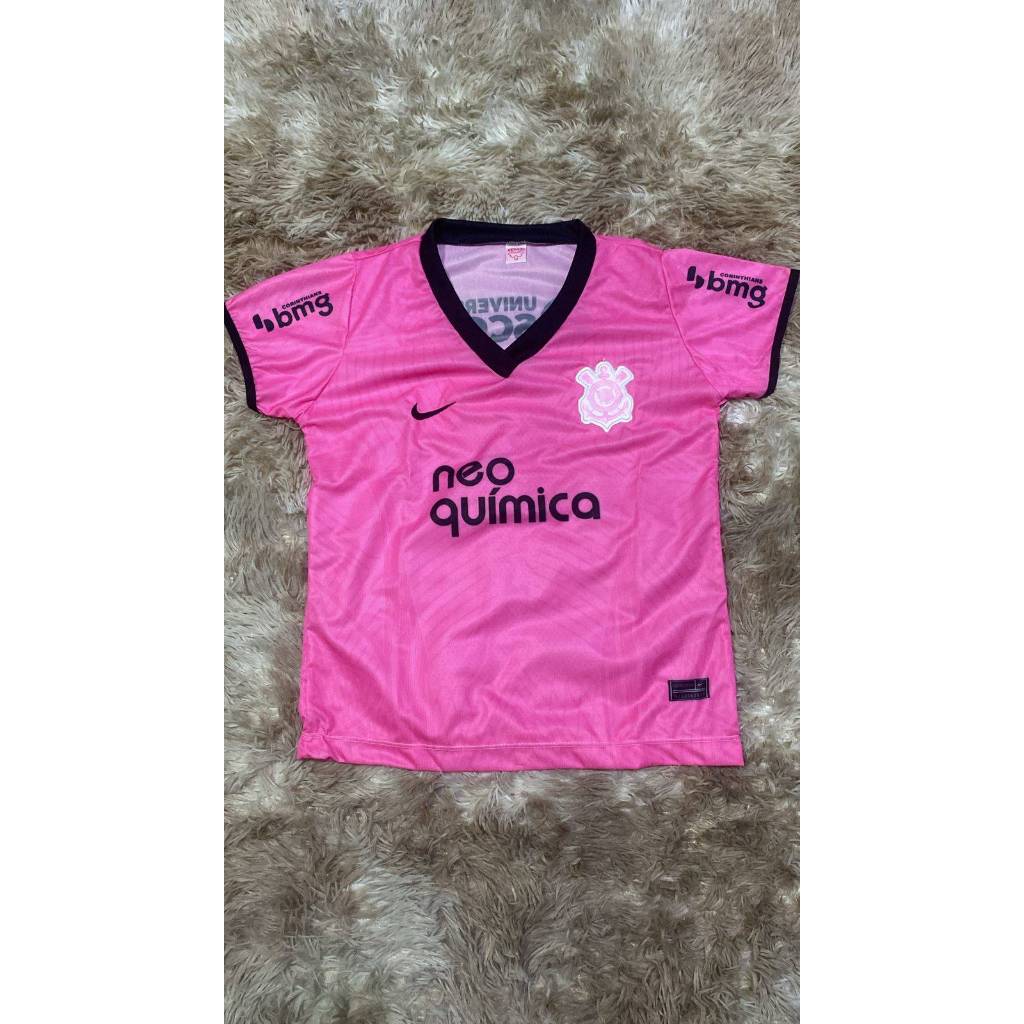 Nova Camisa Corinthians Rosa Baby Look Feminina - Time de Futebol ...