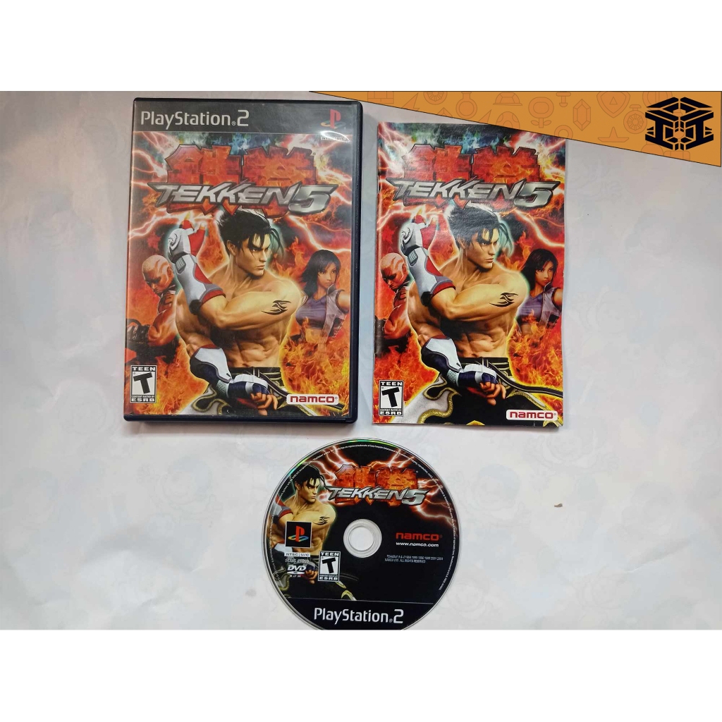 Tekken 5 Playstation 2 Ps2 Jogo Original Funcionando Perfeitamente | Shopee Brasil