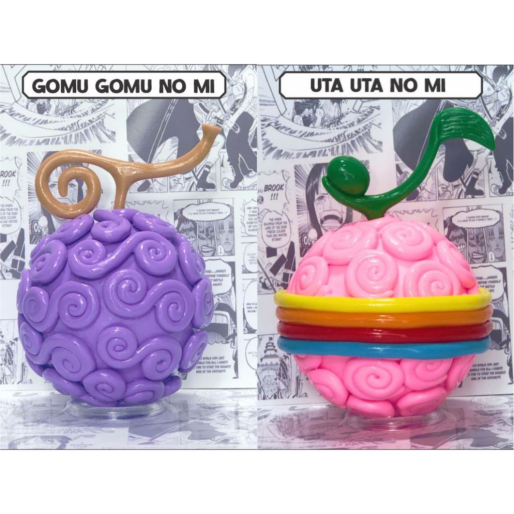 Action Figure - Akuma no mi - Gomu Gomu e Uta Uta - One Piece - Anime ...