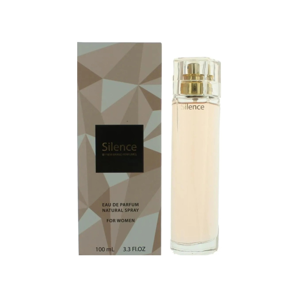 PERFUME NEW BRAND SILENCE FEMININO DE 100 ML ORIGINAL LACRADO | Shopee ...