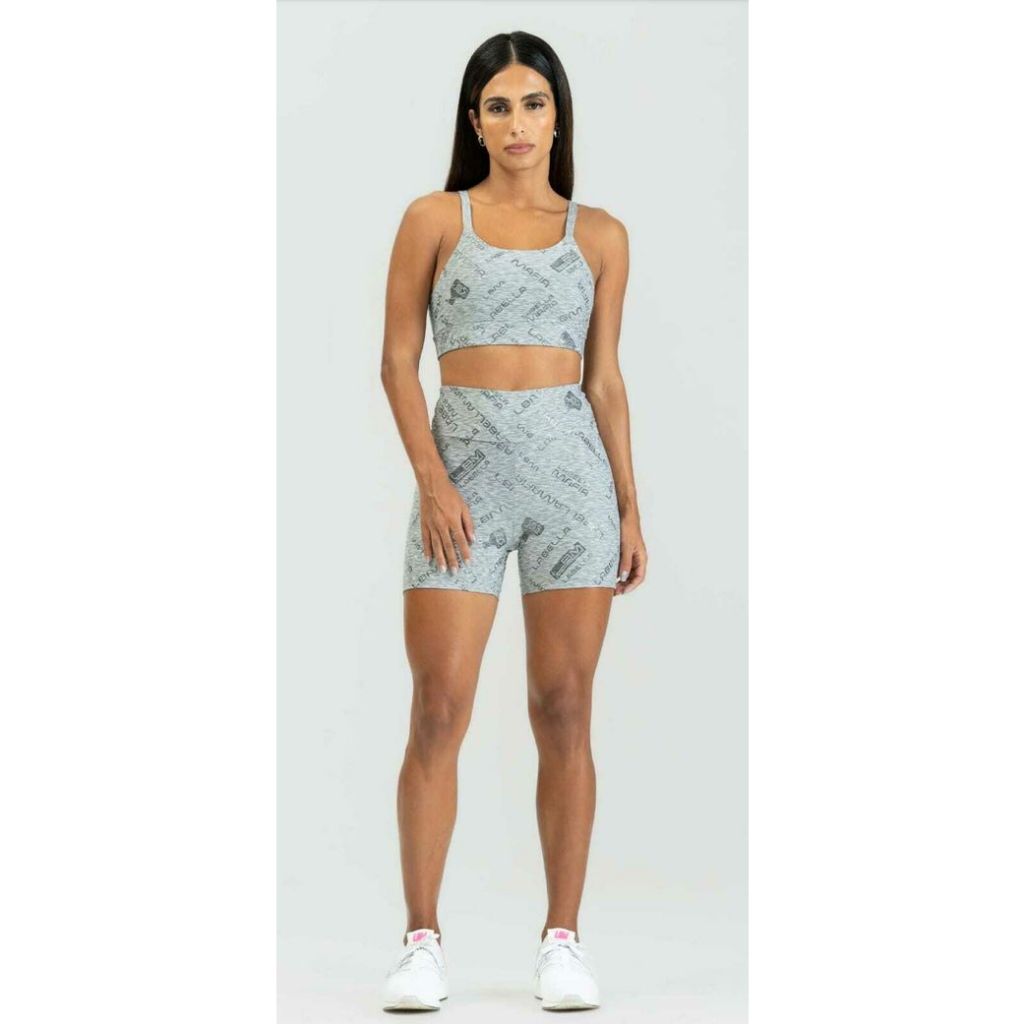 SHORT ESSENTIALS CINZA LABELLAMAFIA | Shopee Brasil