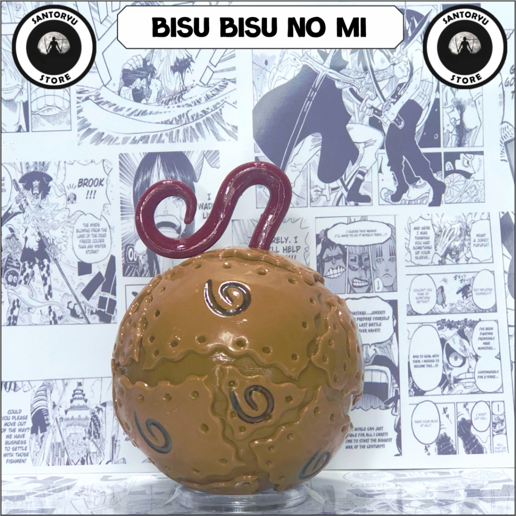 Action Figure - Bisu Bisu no mi - Akuma no mi - One Piece - Mangá - Otaku - geek | Shopee Brasil