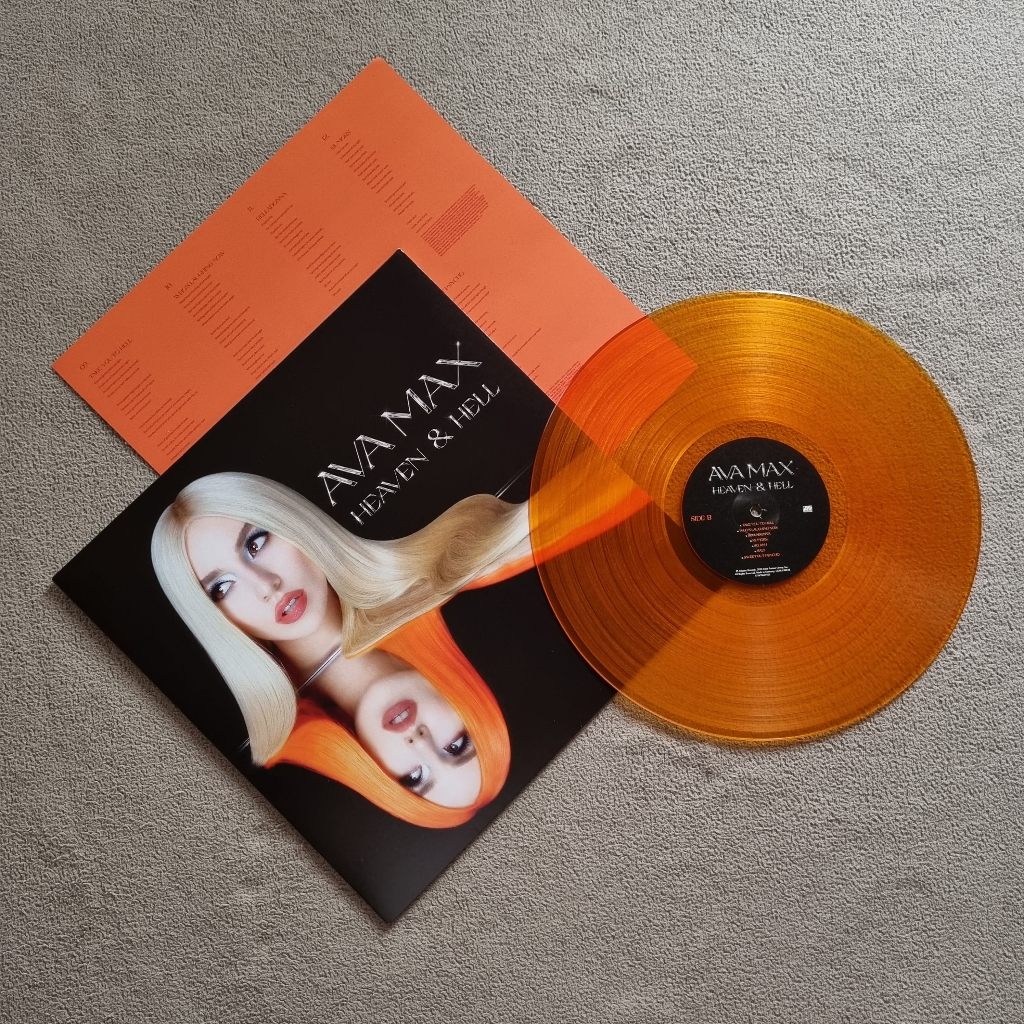 Disco de vinil - Ava Max - Heaven and Hell - Orange (Europa) | Shopee ...