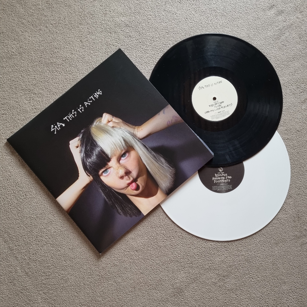 Disco de vinil - Sia - This is Acting - Colorido (Europa) | Shopee Brasil