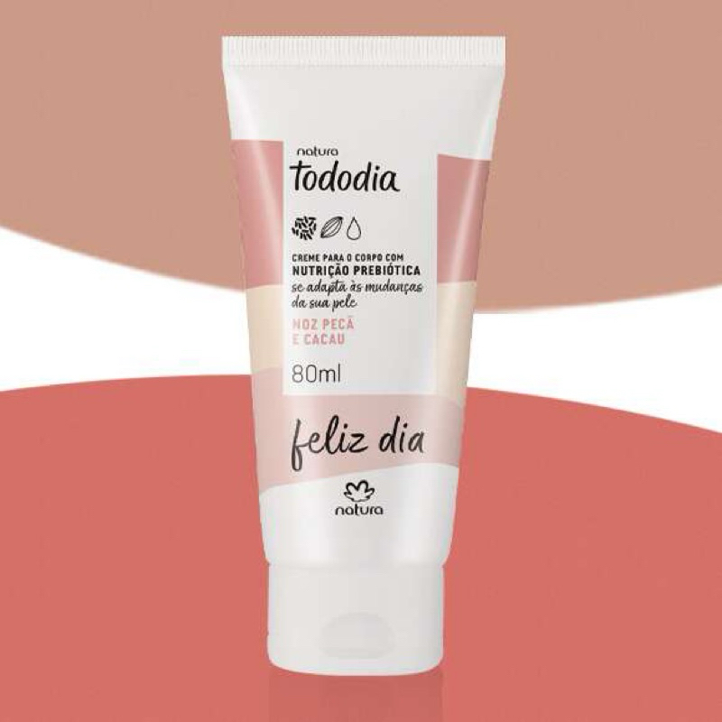 Creme Nutritivo para o Corpo Tododia Noz Pecã e Cacau 80 ml | Shopee Brasil