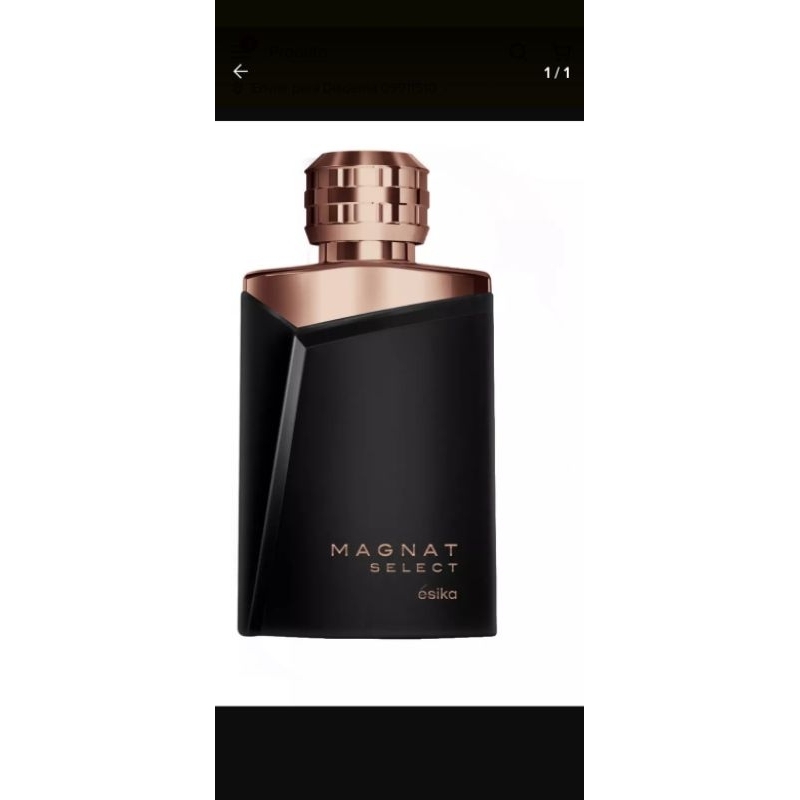 Ésika Magnat Select Perfume 90ml para masculino | Shopee Brasil
