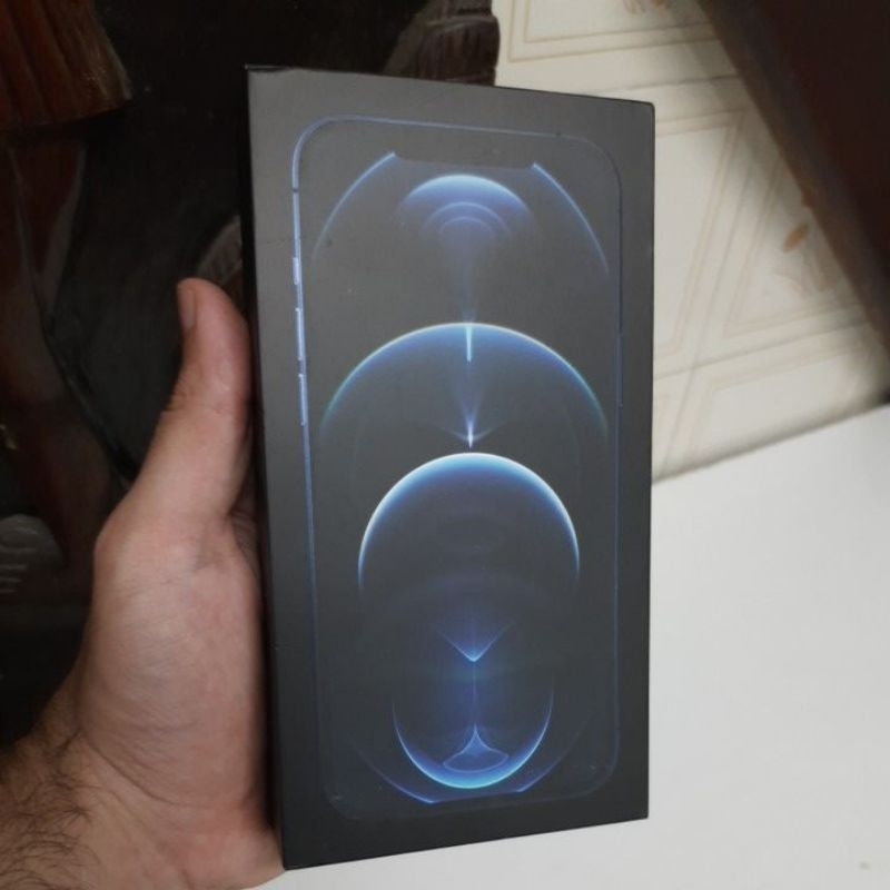 CAIXA VAZIA IPHONE 12 PRO MAX AZUL 256GB ORIGINAL | Shopee Brasil