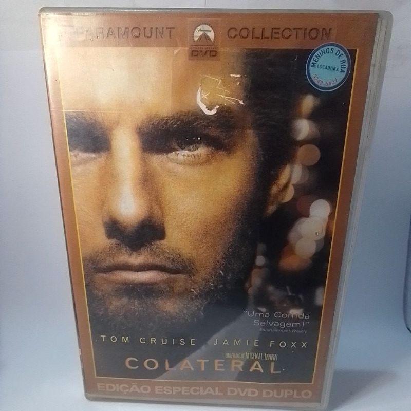 Colateral - DVD Duplo - Tom Cruise Jamie Foxx | Shopee Brasil