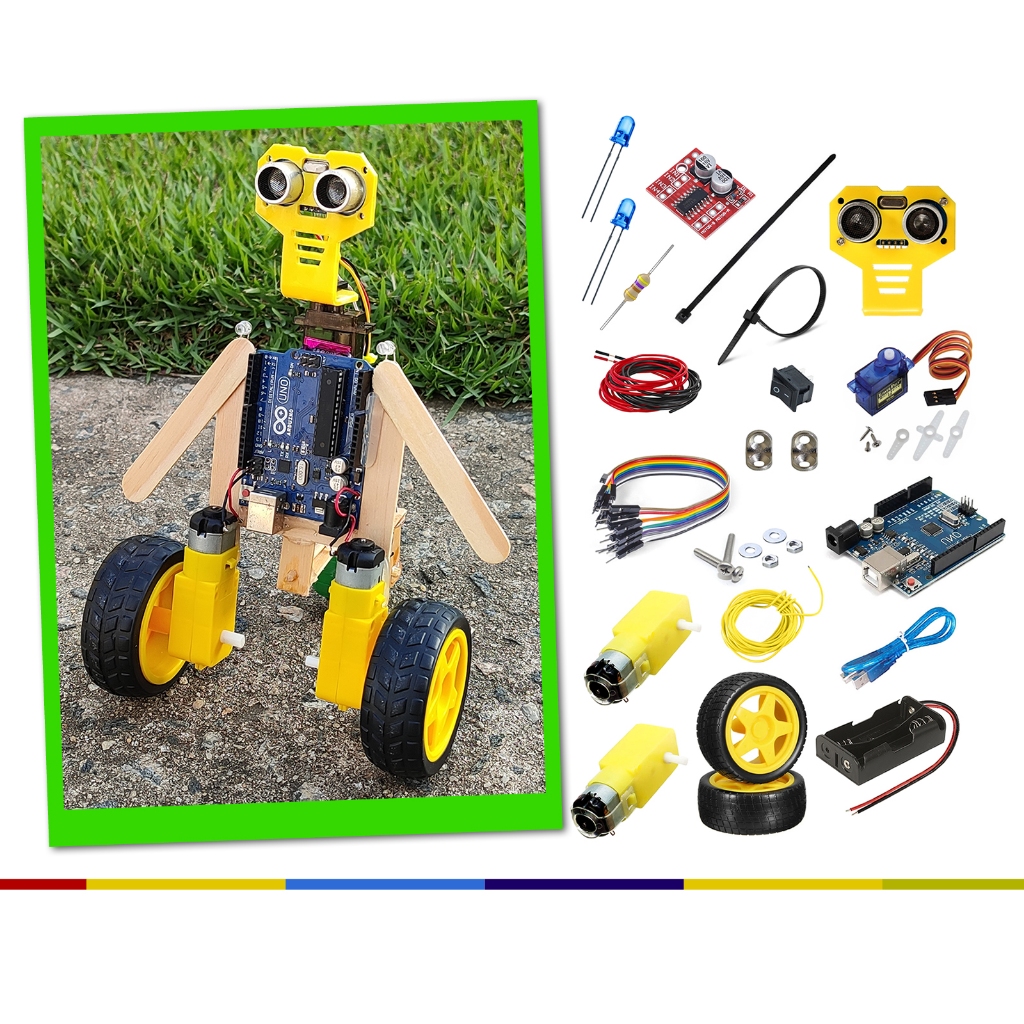 Kit Arduino Robô Ardudroide DIY - Kit Robótica Educacional | Shopee Brasil