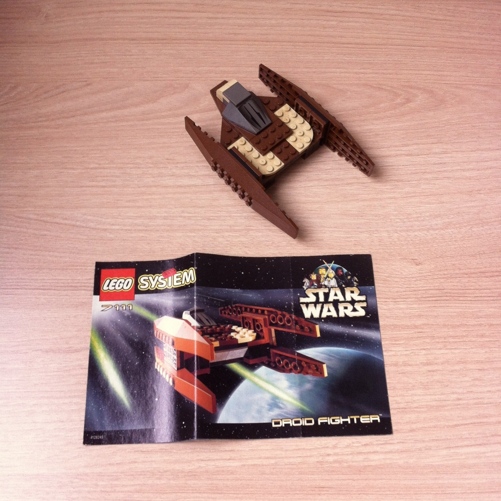 Lego 7111 Star Wars Episode 1 - Droid Fighter - ORIGINAL e COMPLETO (s ...