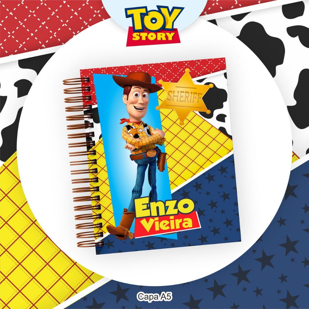 Agenda Escolar Toy Story 2025 Personalizada C/NOME | Shopee Brasil