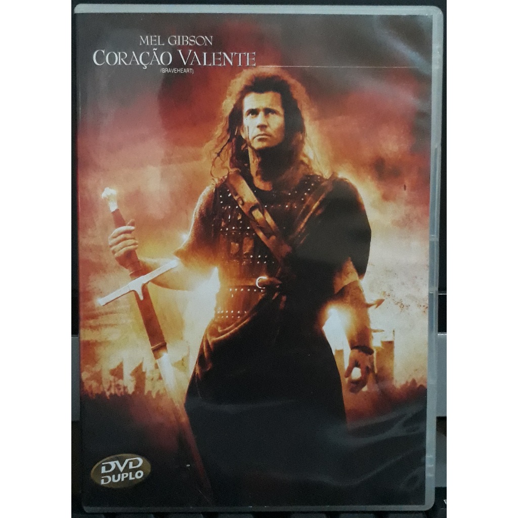 Coração Valente - DVD Duplo - Mel Gibson | Shopee Brasil