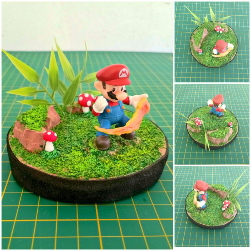 Action Mario - Mario/Hollow Knight (Diorama) | Shopee Brasil