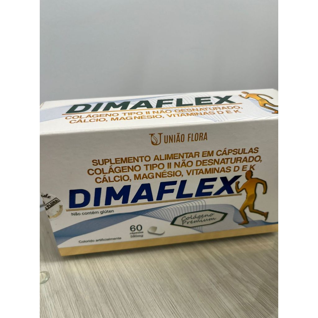 DIMAFLEX- COLAGENO TIPO 2 CALCIO MAGNESIO VITAMINA D,K 60 CAPS 500 MG ...