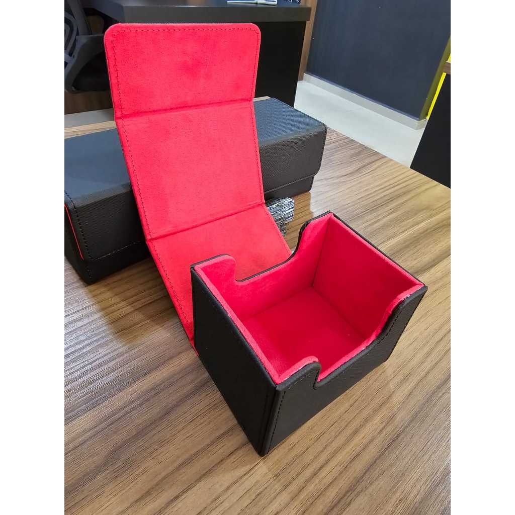 Deck Box Forte 100 + Pokemon Magic Yugioh One Peace | Shopee Brasil