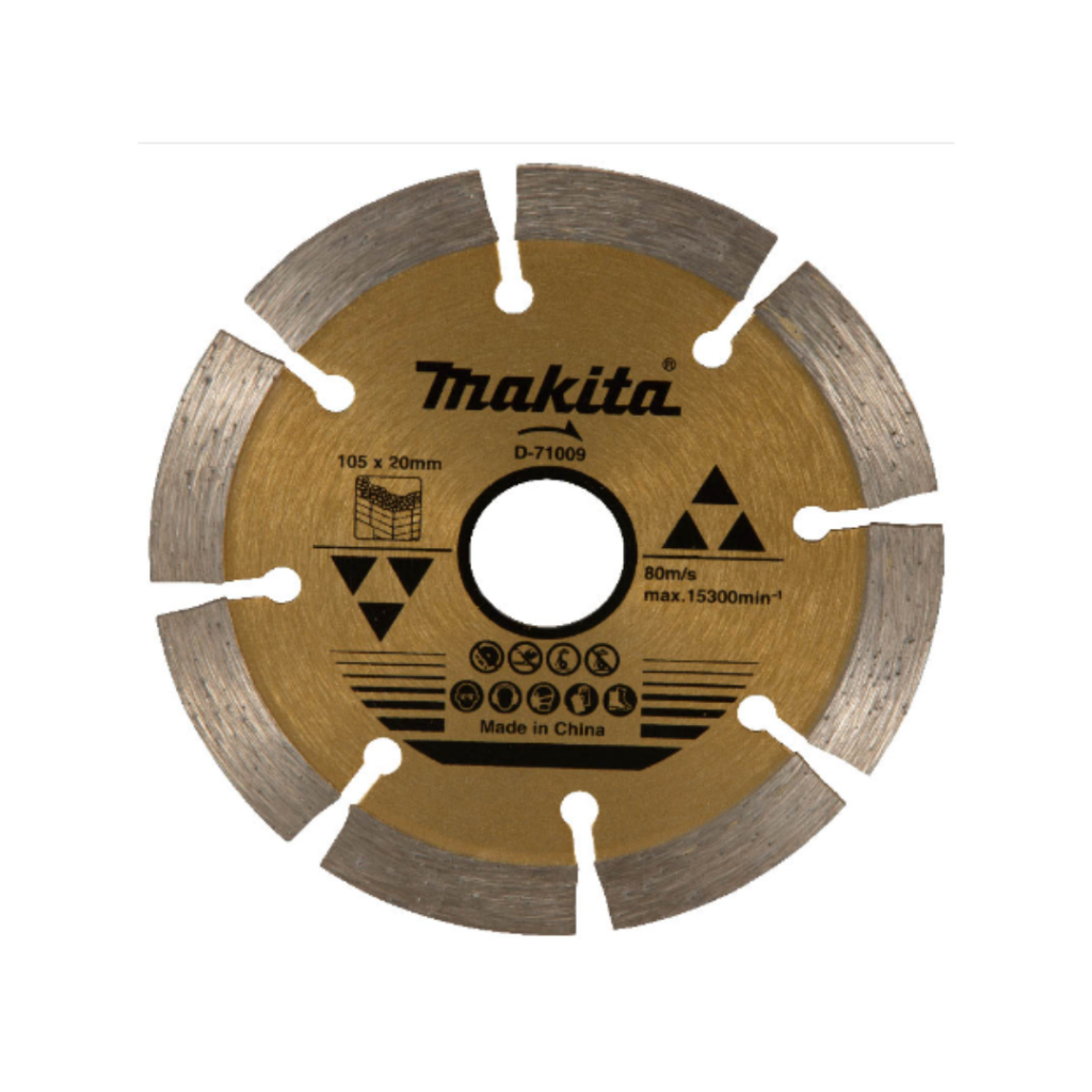 Disco Diamantado de corte Segmentado D-71009 4" 105mm x 20mm Para ...