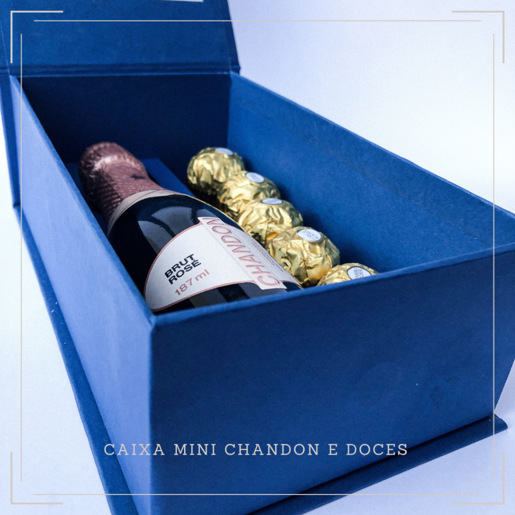 KIT 06 und CAIXA CARTONADA PARA MINI CHANDON PERSONALIZADA VÁRIIOS ...