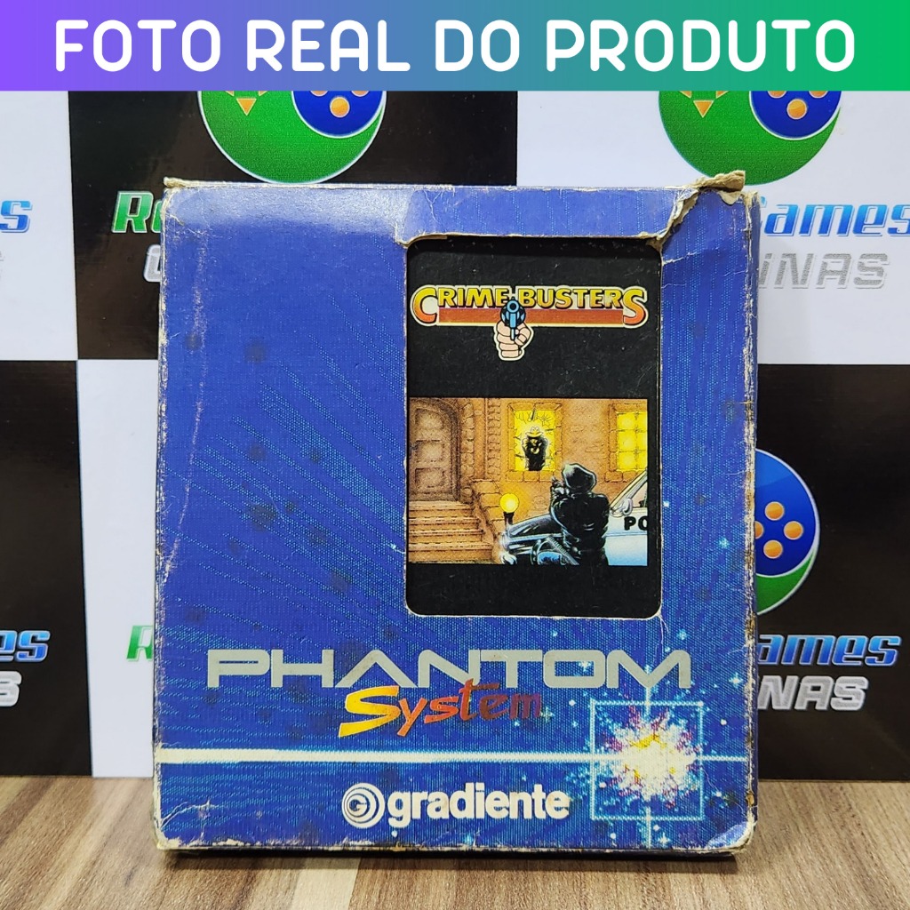 CRIME BUSTERS - PHANTOM SYSTEM | Shopee Brasil