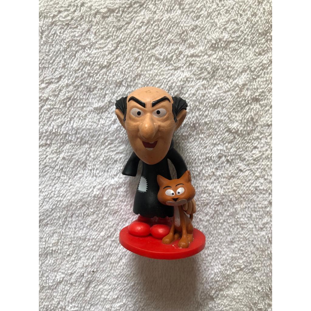 Boneco Toy Art Gargamel e seu gato Asrael Smurfs coleção Bob's | Shopee ...