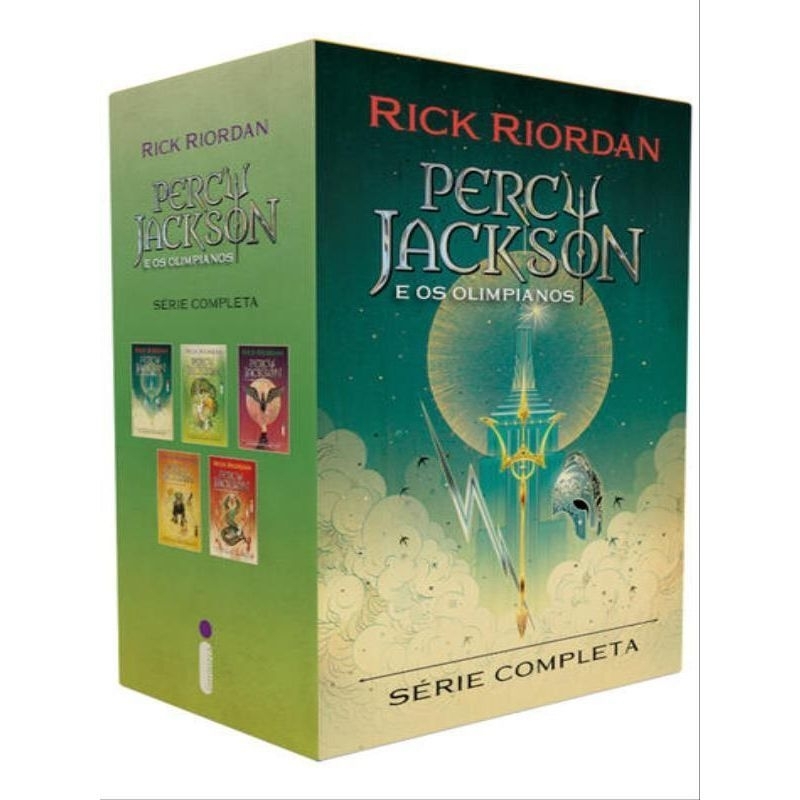 BOX PERCY JACKSON E OS OLIMPIANOS - NOVA EDIÇÃO | Shopee Brasil