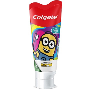 Kit 2 Unidades Pasta Dental Colgate Smile Minions Bubble Fruit 75 Ml ...