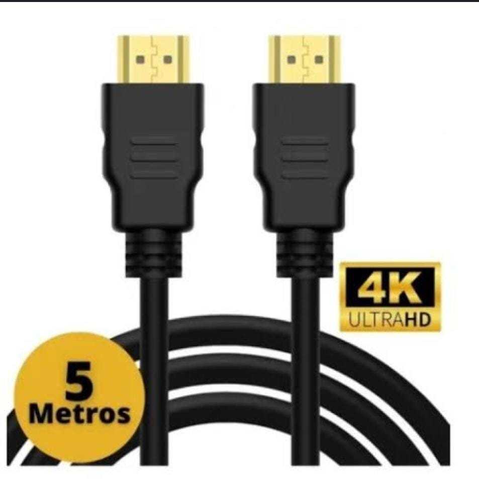 Cabo HDMI 5 metros 4k | Shopee Brasil