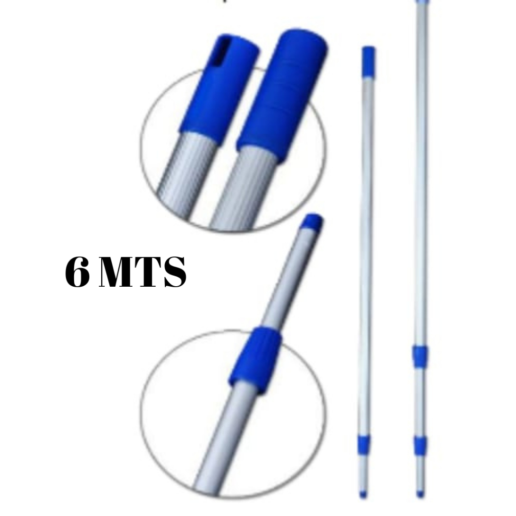 CABO ALUMINIO EXTENSOR TELESCOPIO 6 METROS | Shopee Brasil