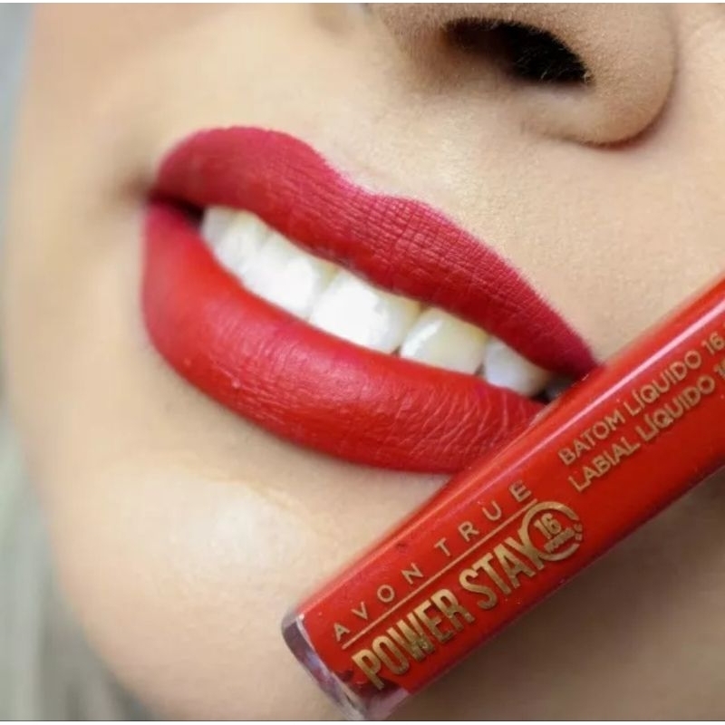 Batom power stay Avon | Shopee Brasil