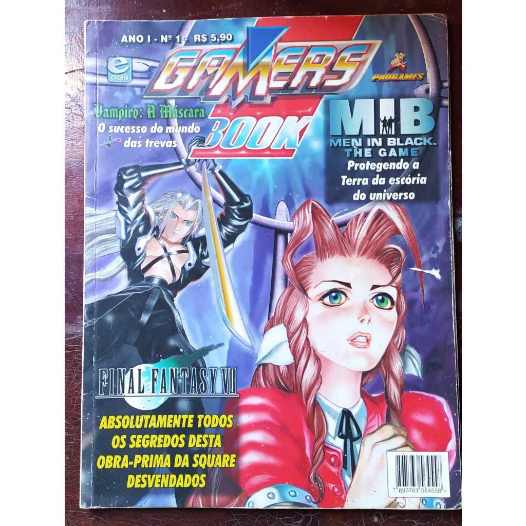 Revist Gamers Book nº 1 Final Fantasy VII | Shopee Brasil