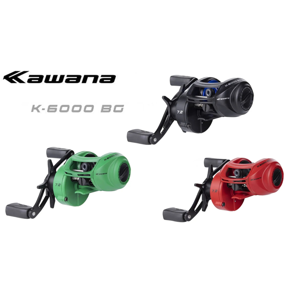 Carretilha Kawana K-6000 BG Maruri 6 Rolamentos Drag 6,8kg | Shopee Brasil