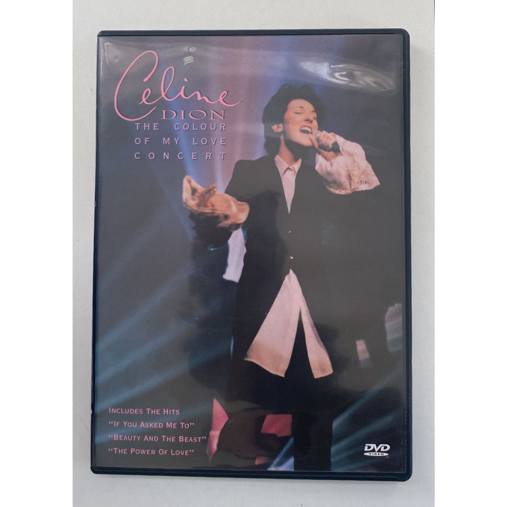 DVD Original - Aline Dion - The Colour Of My Love Concert | Shopee Brasil