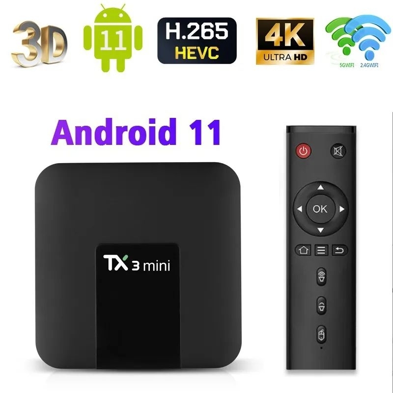 Smart Box Tanix TX1 Mini TX3 Mini Android 7.1 S905W 1GB+8GB 2GB+16GB Ram Kodi 16GB 4K | Shopee ...
