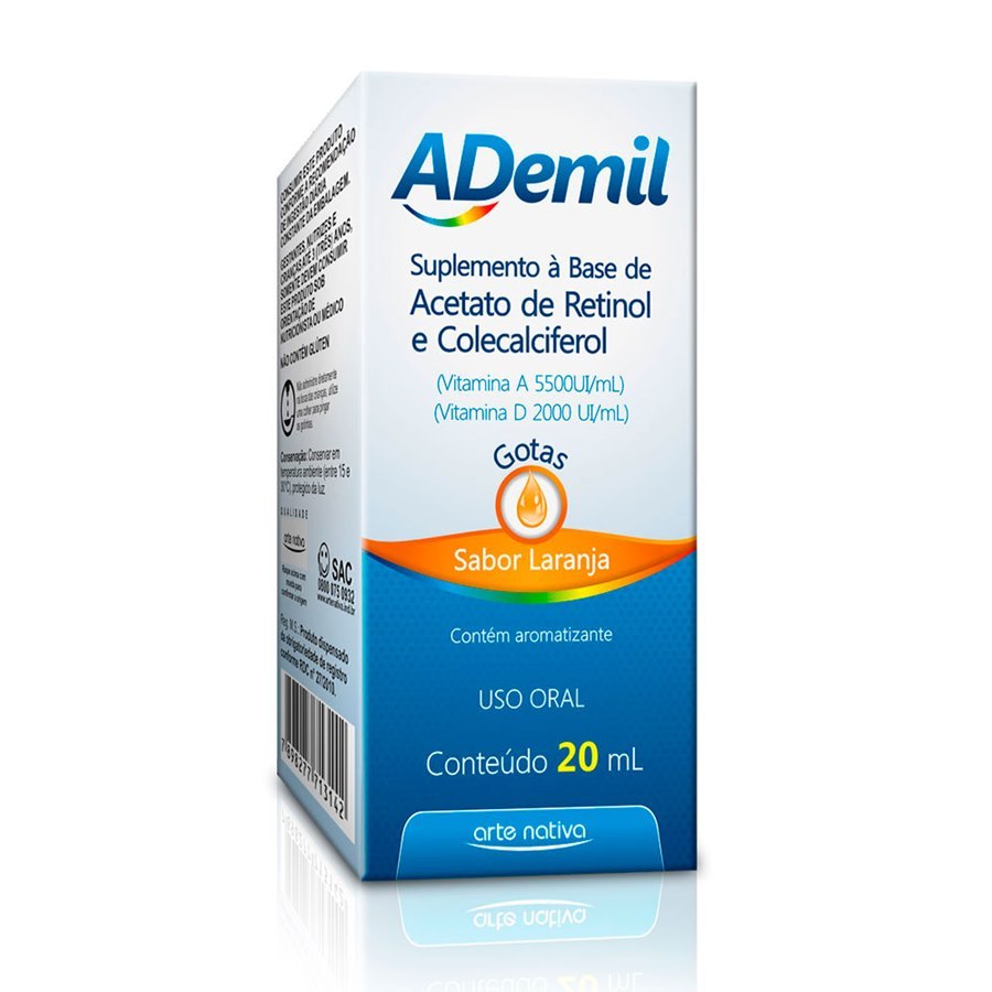 ADEMIL GOTAS 20ML | Shopee Brasil