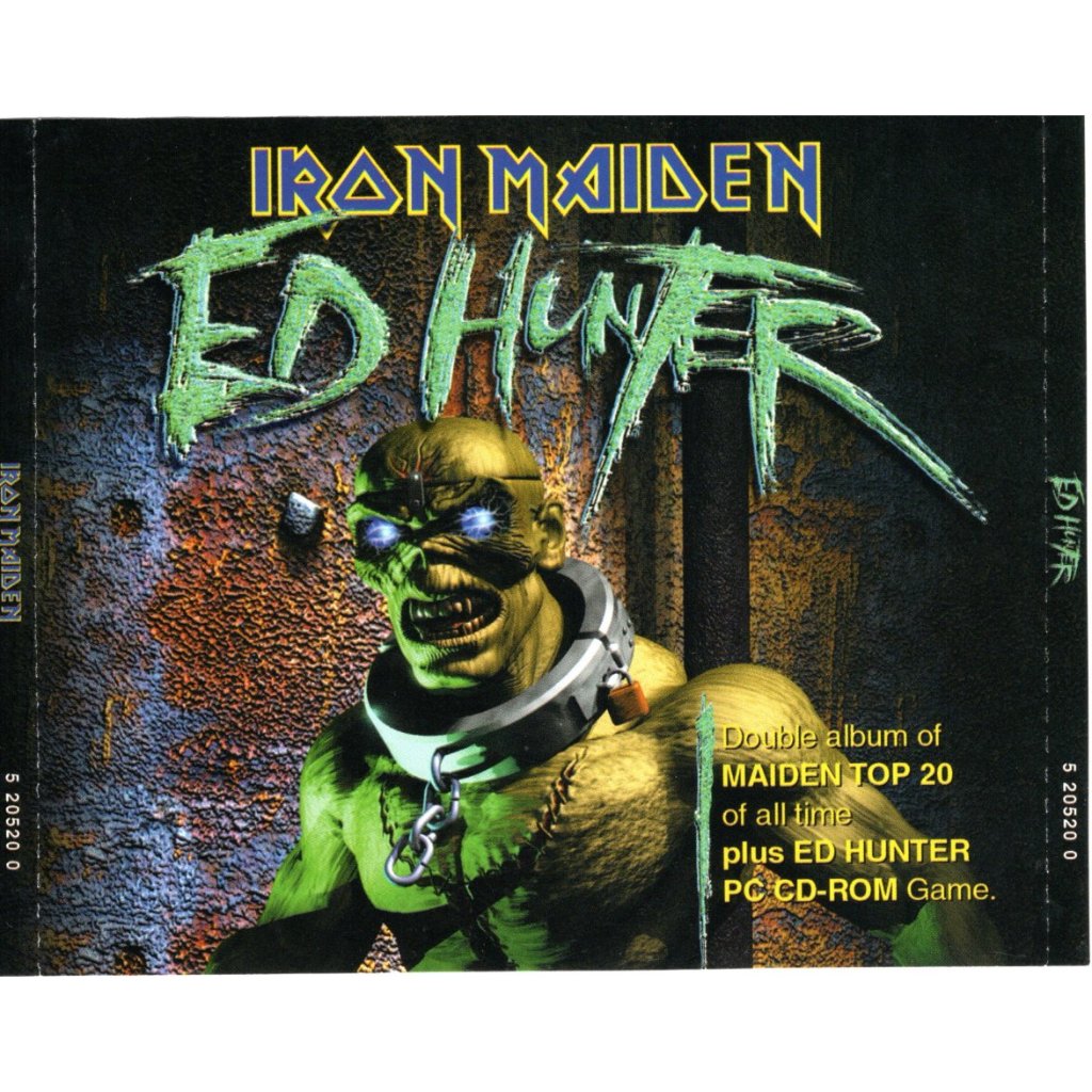 Iron Maiden Ed Hunter Double album of Maide Top 20 of all time + CD-rom ...