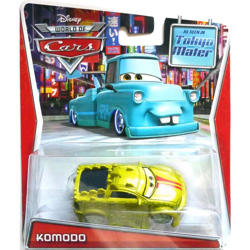 Disney Cars Komodo - Cars Toon - Tokyo Mater Mattel | Shopee Brasil