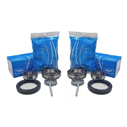 Par Kit Rolamento Roda Traseira Gol Parati Fox Voyage Saveiro SKF ...