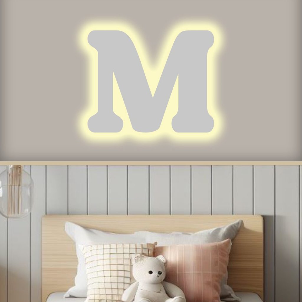 Letra Luminosa Decorativa com Led sem Fio 40cm | Shopee Brasil