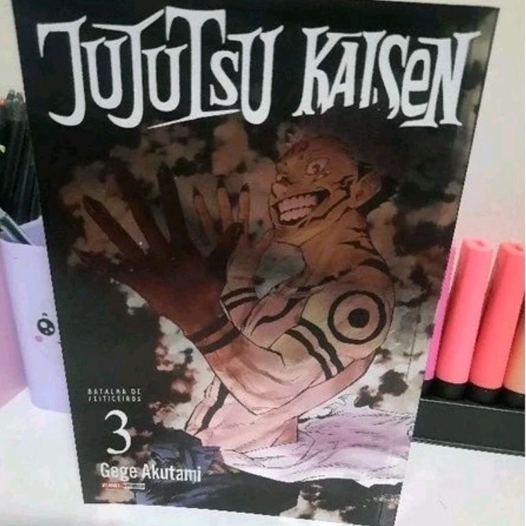manga jujutsu kaisen capa variante vol 3 | Shopee Brasil