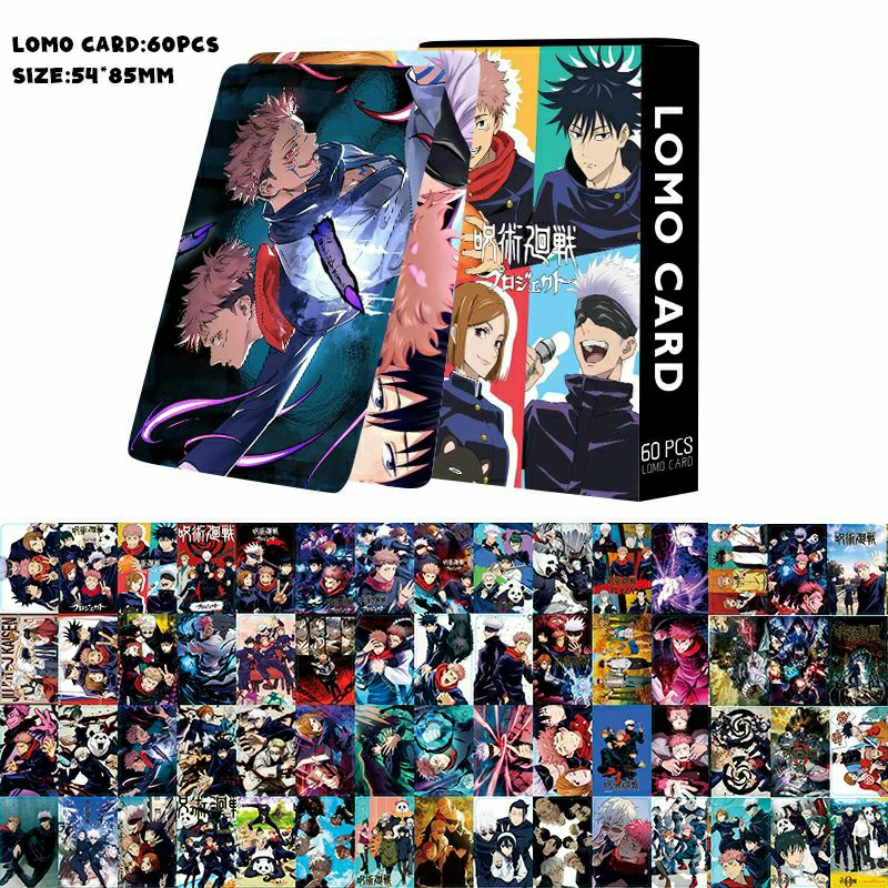 Caixa Lomo Card Anime one piece /Dragon Ball/jujutsu kaisen | Shopee Brasil