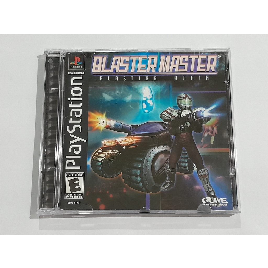 Blaster Master Blasting Again p/ Playstation 1 PS1 Original | Shopee Brasil