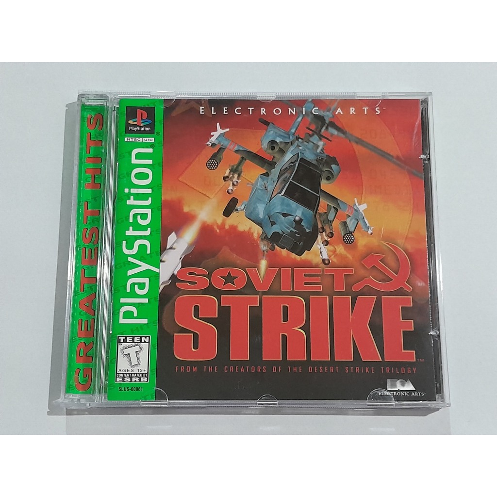 Soviet Strike p/ Playstation 1 PS1 Original | Shopee Brasil