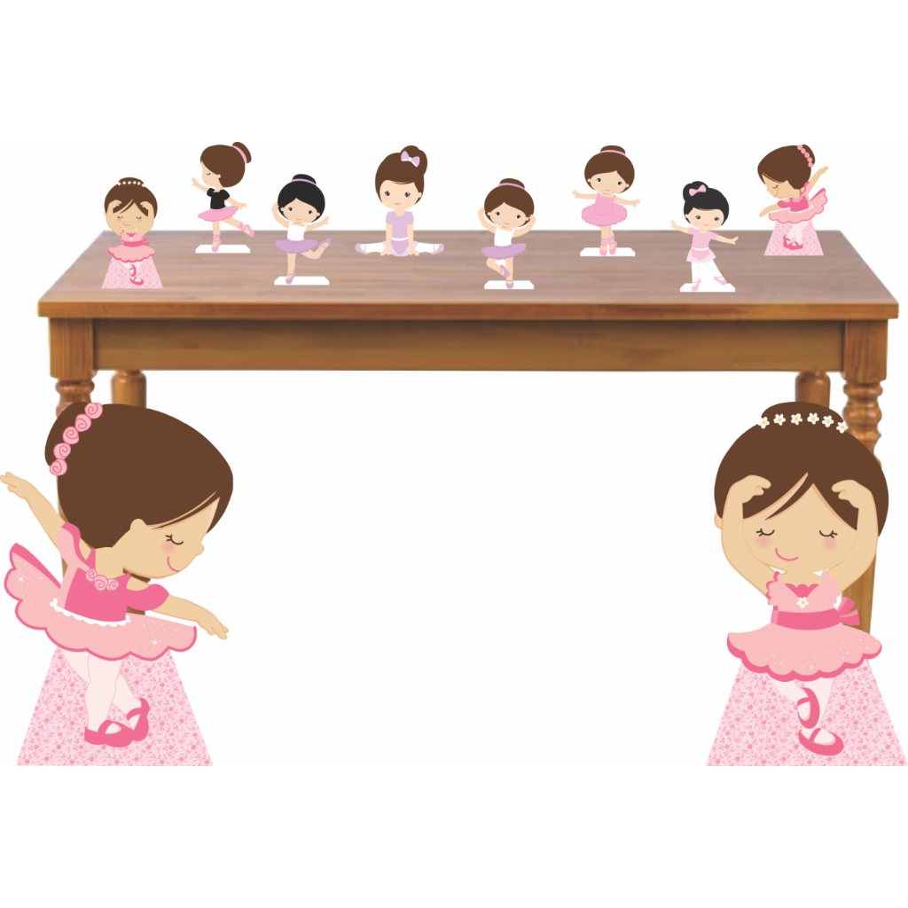Kit Display Bailarina 8 Mesa 2 Chão | Shopee Brasil